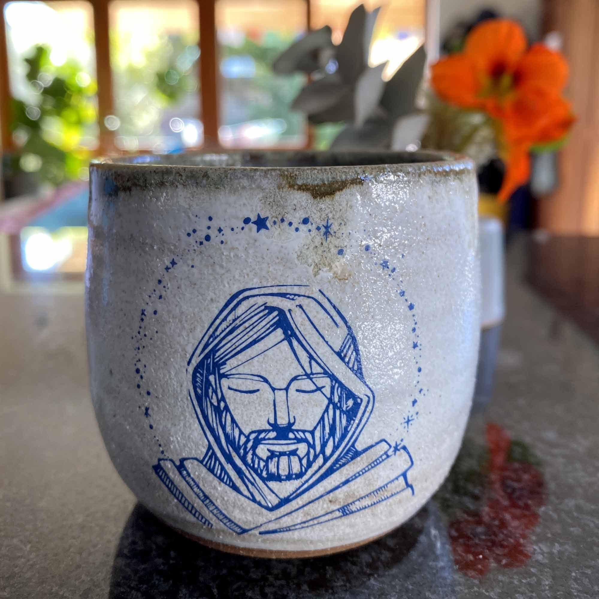 Depiction of Jesus With Meditative Verse Japanese Tea Bowl Inspired Cup ...