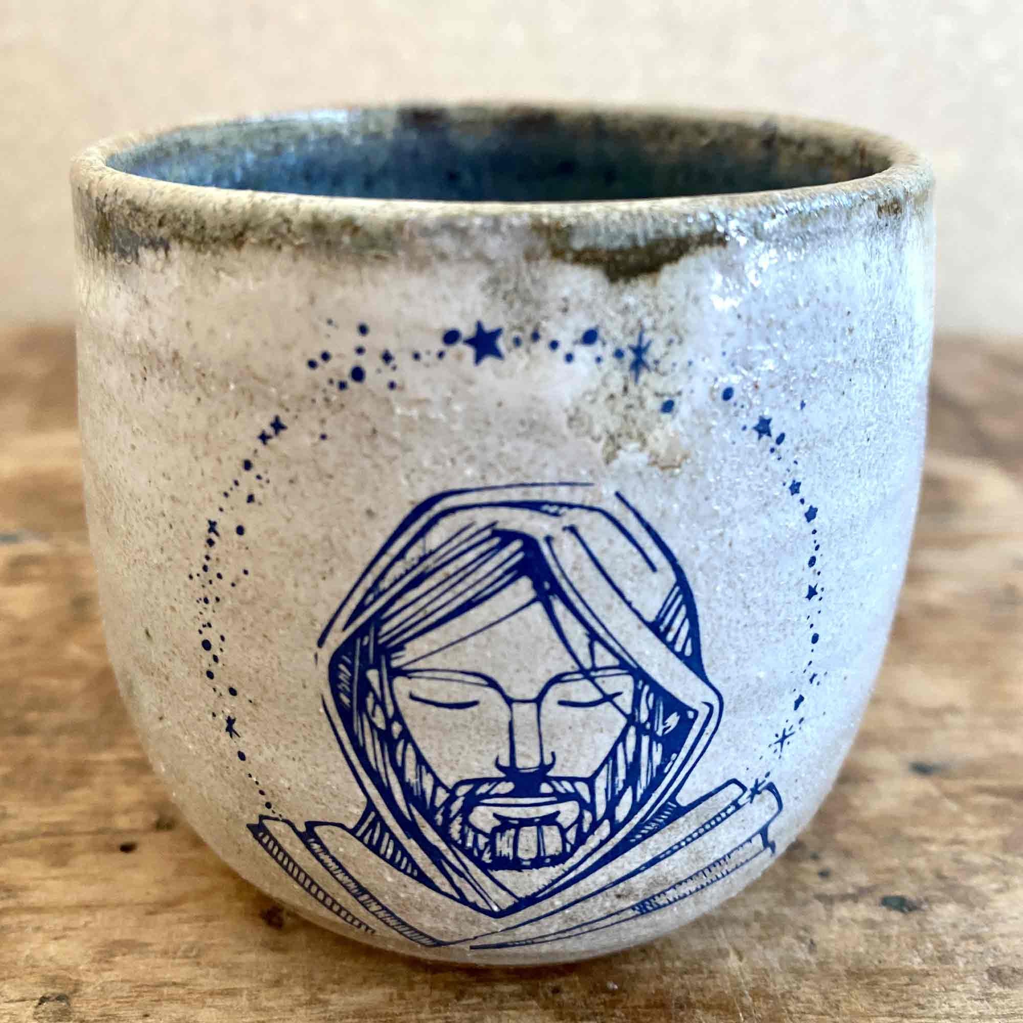 Depiction of Jesus With Meditative Verse Japanese Tea Bowl Inspired Cup ...