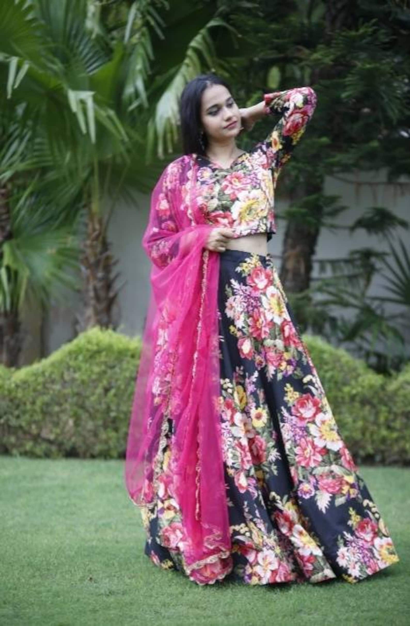 Designer Indian Pakistani Lengha Pakistani Dress Indian Lengha - Etsy