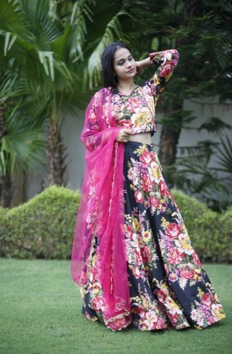 Designer Indian Pakistani Lengha Pakistani Dress Indian Lengha - Etsy