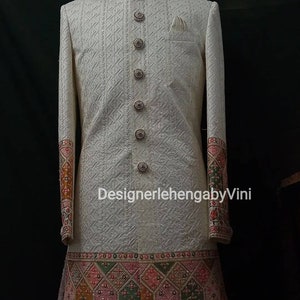 Jodhpuri Jacket for Men, Groomsmen Outfit, Indian Mens Wear, Sherwani ...