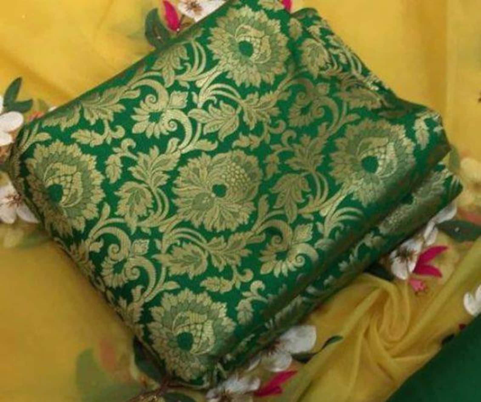 Indian Brocade Lehenga Choli for Women Indian Dress Traditional Lehenga ...