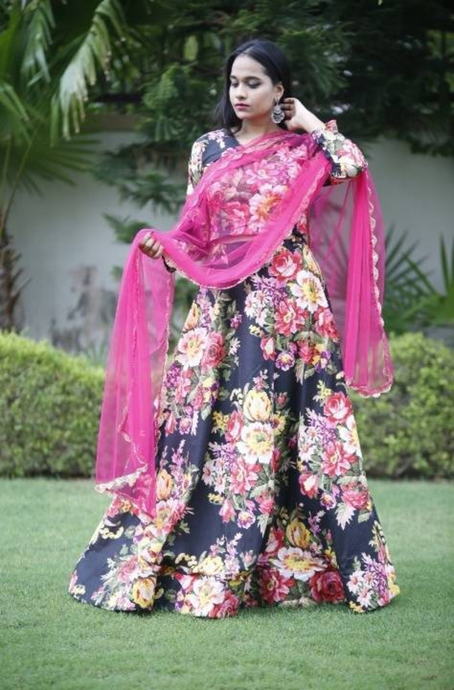 Designer Indian Pakistani Lengha Pakistani Dress Indian Lengha - Etsy