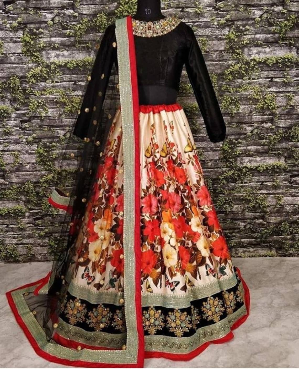 Designer Indian Pakistani Lengha Party Wear Dress for Women - Etsy