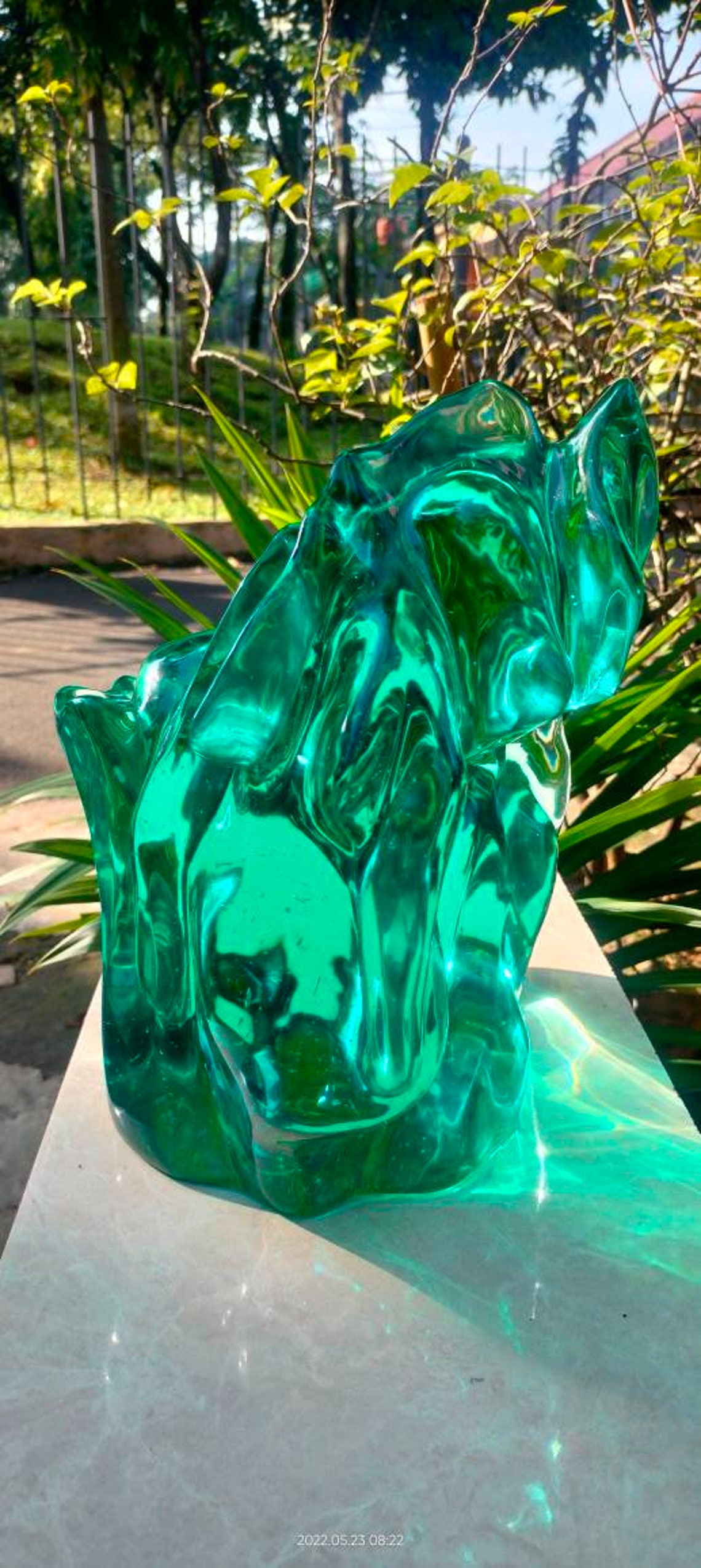 Aqua Andara Crystal Light Blue Flames 12kg - Etsy