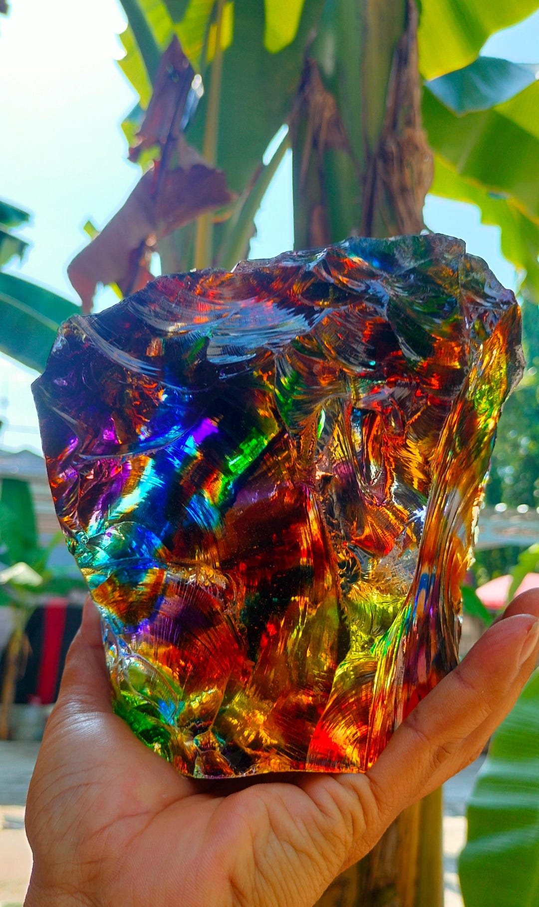3.7kg Andara Crystal Powerful Beauty Rainbows - Etsy UK