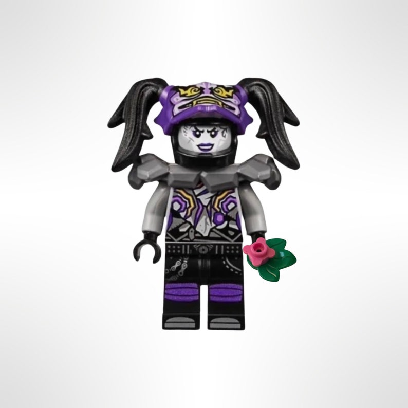 Ninjago Minifigures Lego Oni Mask of Hatred Complete With Flowerpower ...