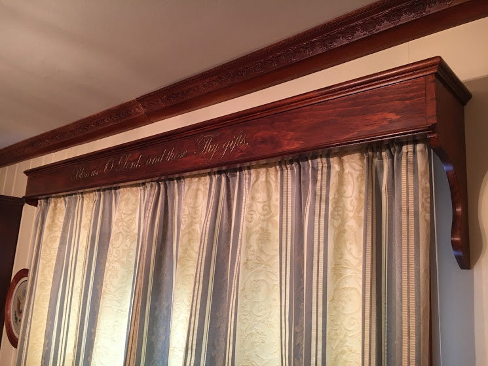Custom-made Wooden Valances by St. Joseph's Workshop | Etsy