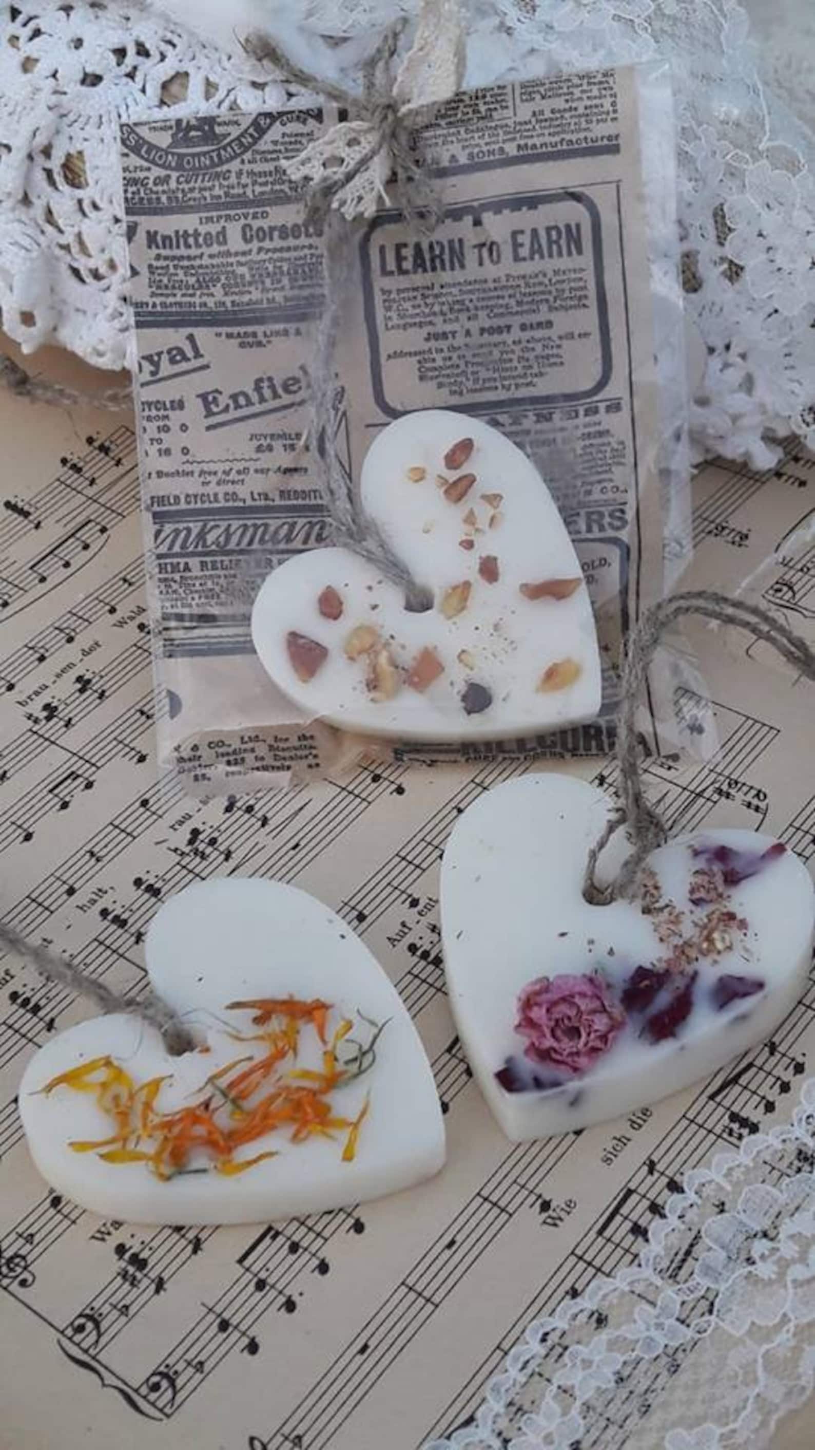 Scented wax sachets Set of 5 Wax tarts Bridal favors | Etsy