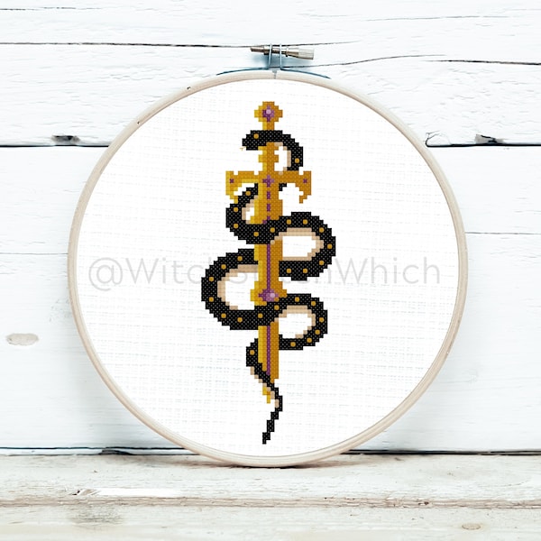 Snake Cross Stitch Pattern - Etsy