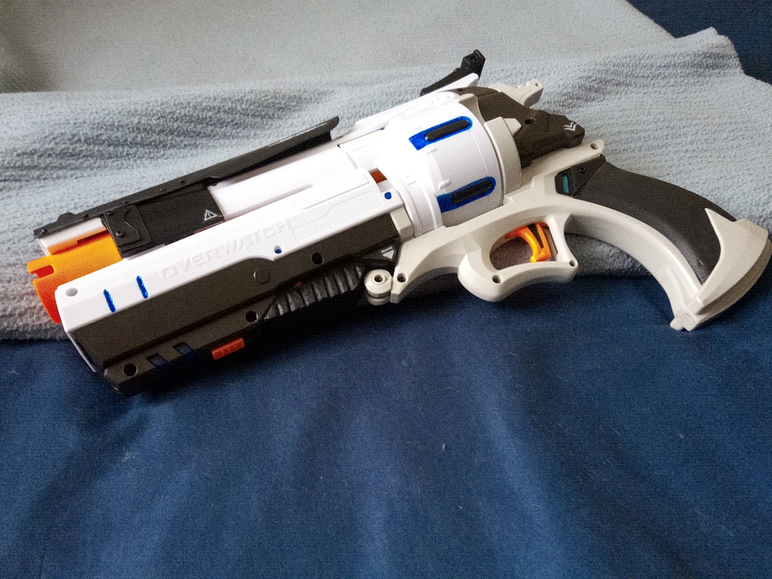 Overwatch sci fi Revolver Nerf Rival | Etsy