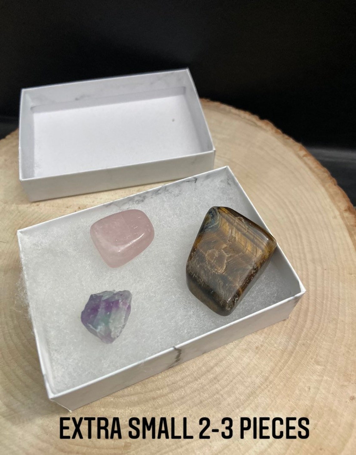 Mystery Crystal Box intuition Based Mix of Tumbled and Raw - Etsy