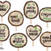 Rustic Wedding Printable Photo Booth Props 8 Hand Painted - Etsy
