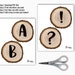 Printable Rustic Banner - Letters A to Z Hand Lettered Alphabet ...