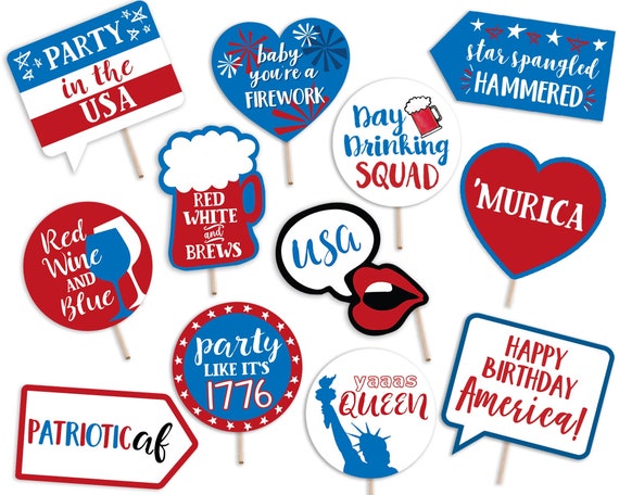 American photo booth props store