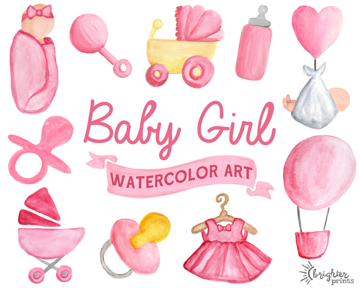 Pink Baby Clip Art