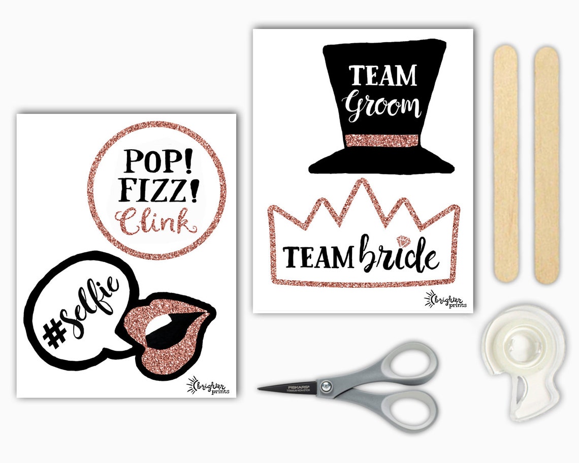 Pride Party Printable Photo Booth Props - 10 Funny Signs - Pride Month ...