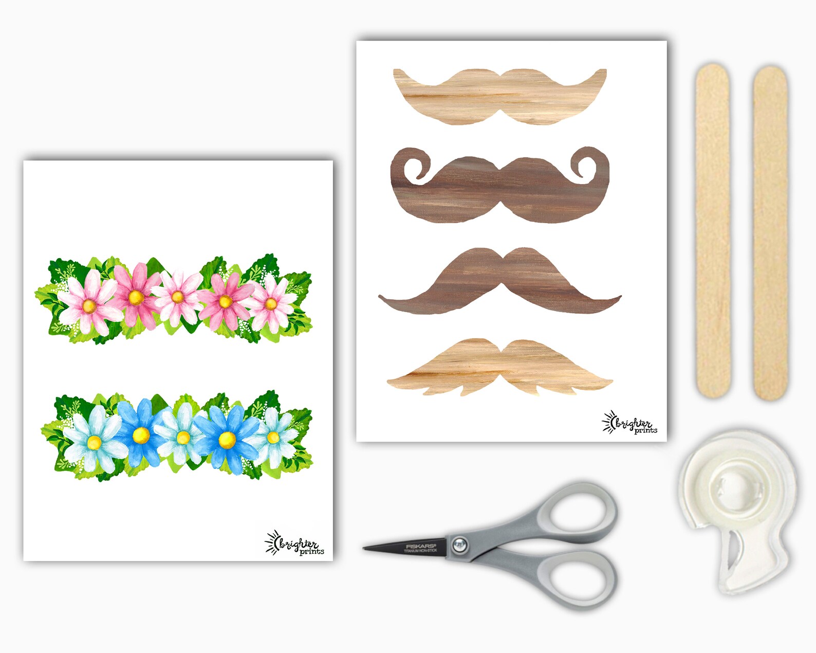 20 Printable Wedding Photo Booth Props Rustic Wedding Set - Etsy