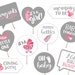 Baby Shower Printable Photo Booth Props Baby Girl Pink Gray and White ...