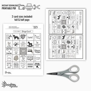 Printable TTPD Bingo Cards the Tortured Poets Department Party Games ...
