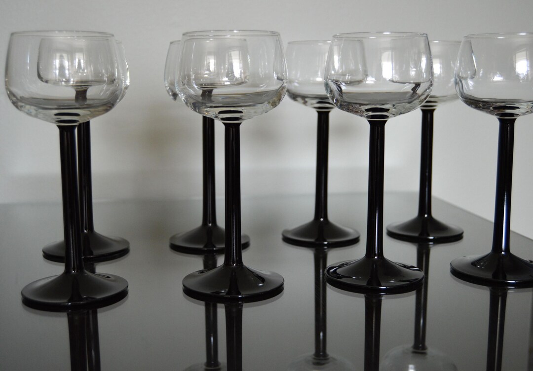 1990s Rhine Wine/cordial/spirits Domino Signature Black CRISTAL D ...