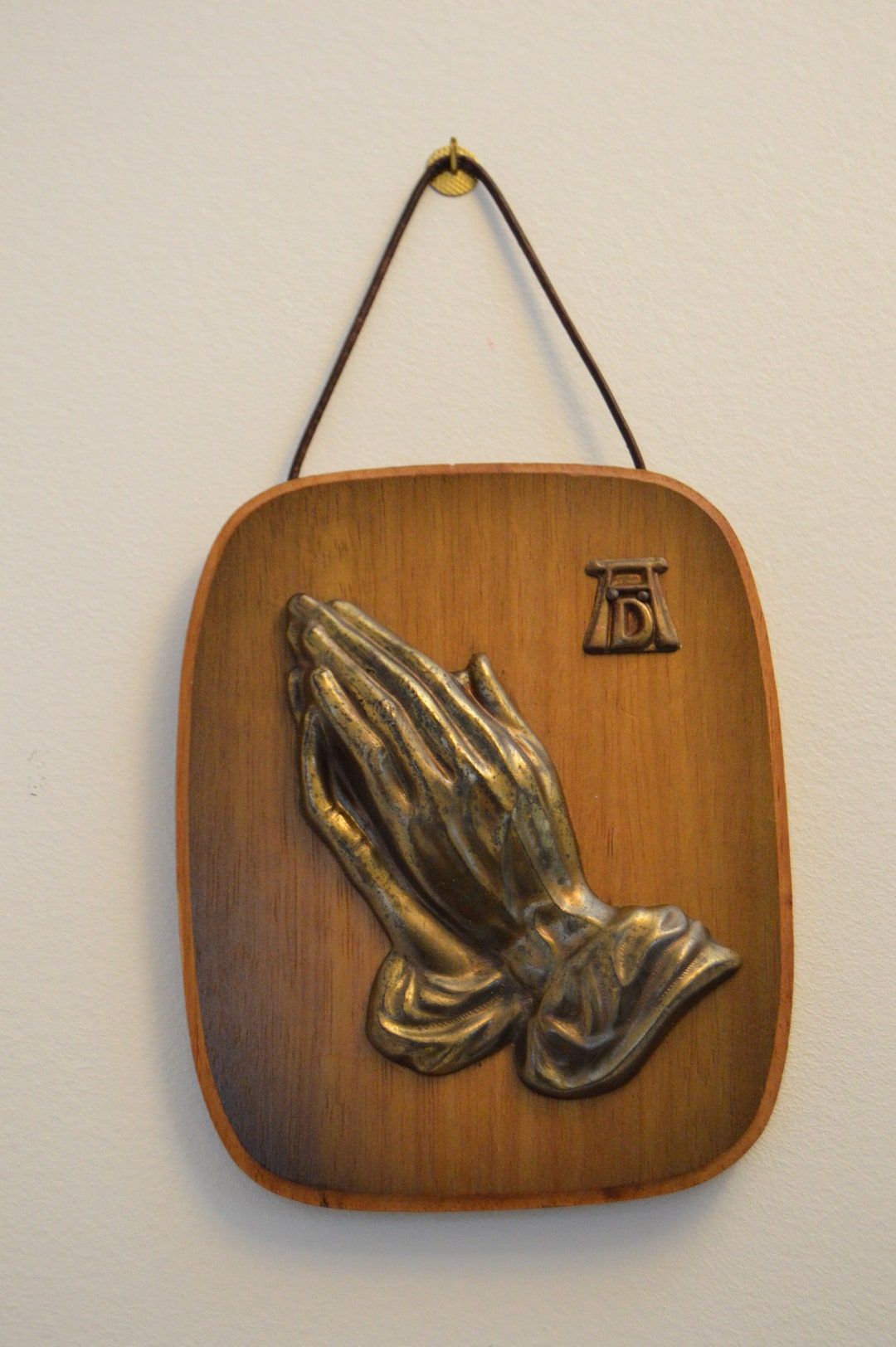 Midcentury Albrecht Dürer Wall Plaque Praying Hands Wood - Etsy