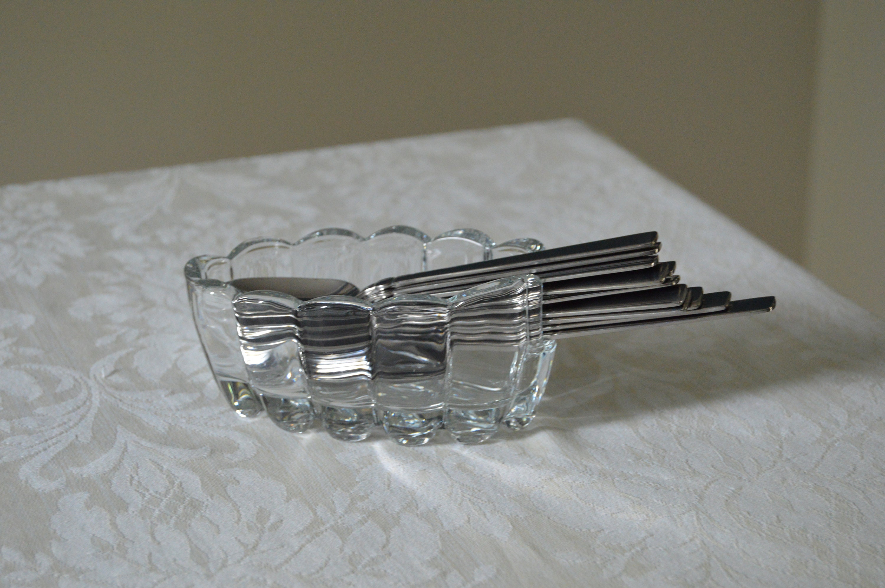 Vtg Princess House Crystal Silverware Holders Choice 1-4 | Etsy