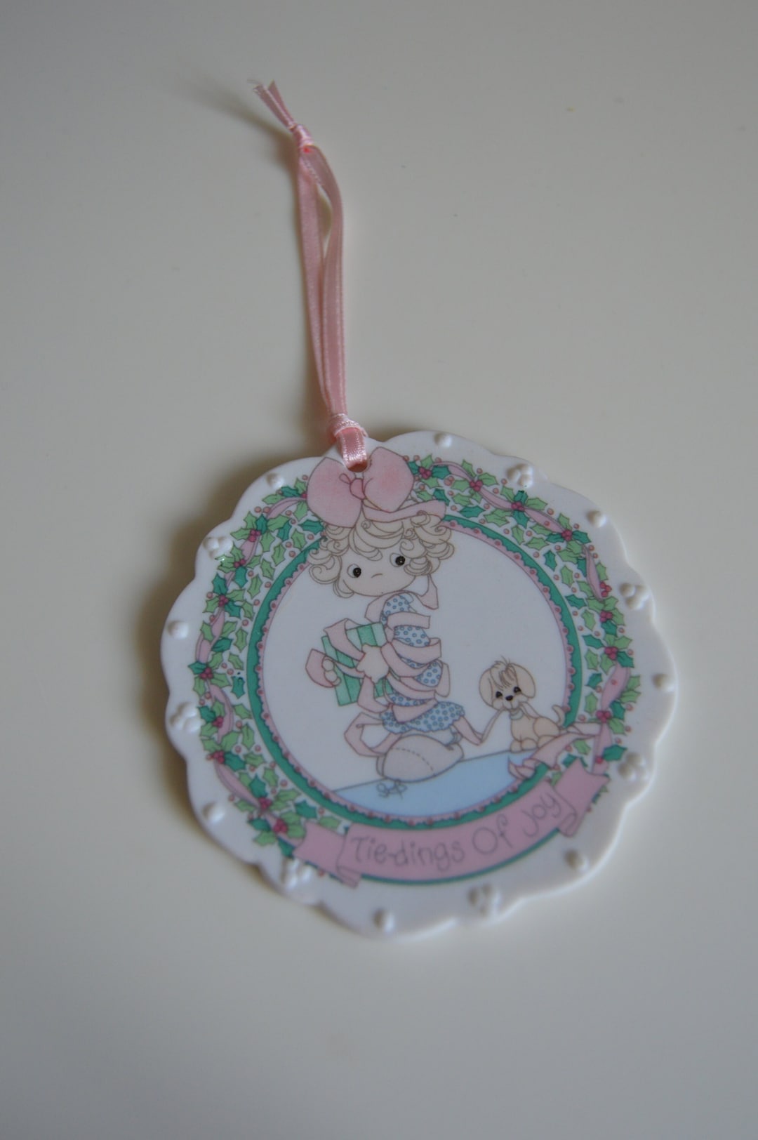 Rare! 1992 the Enesco Precious Moments Collection "tie-dings of Joy ...