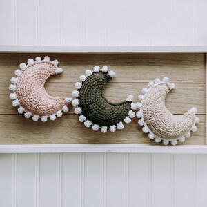 Boho Celestials Rattle Duo Crochet Pattern | Crochet PDF Pattern | Moon ...