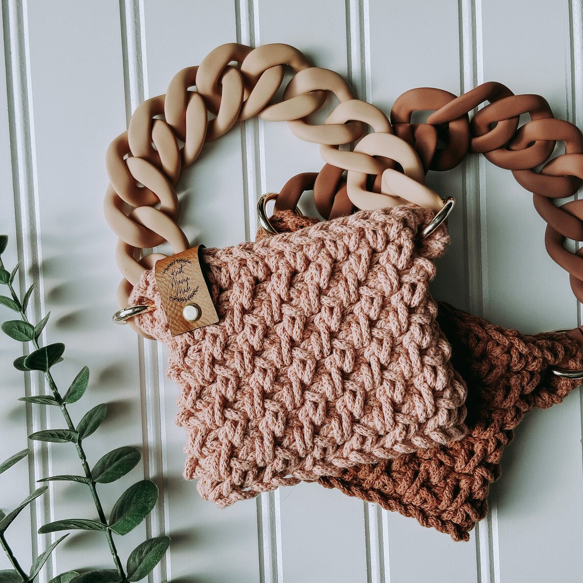 The Aurora Coffee Carrier Crochet Pattern Coffee Purse - Etsy