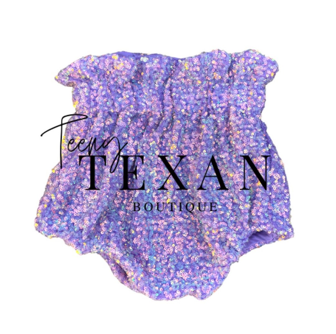 Baby Girl, Purple Sparkle Sequin Bloomers, Glitter Bloomies, Sequin ...