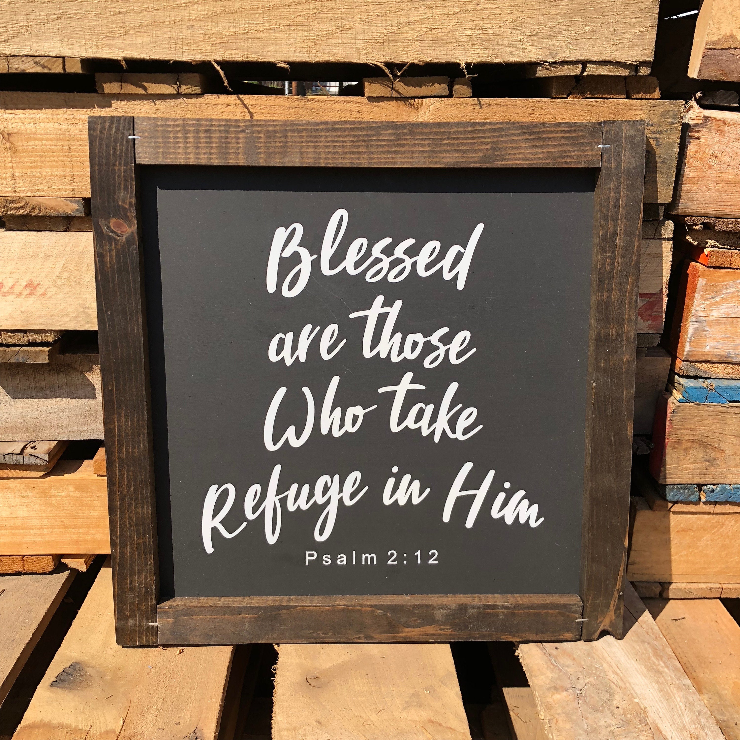 To Take Refuge