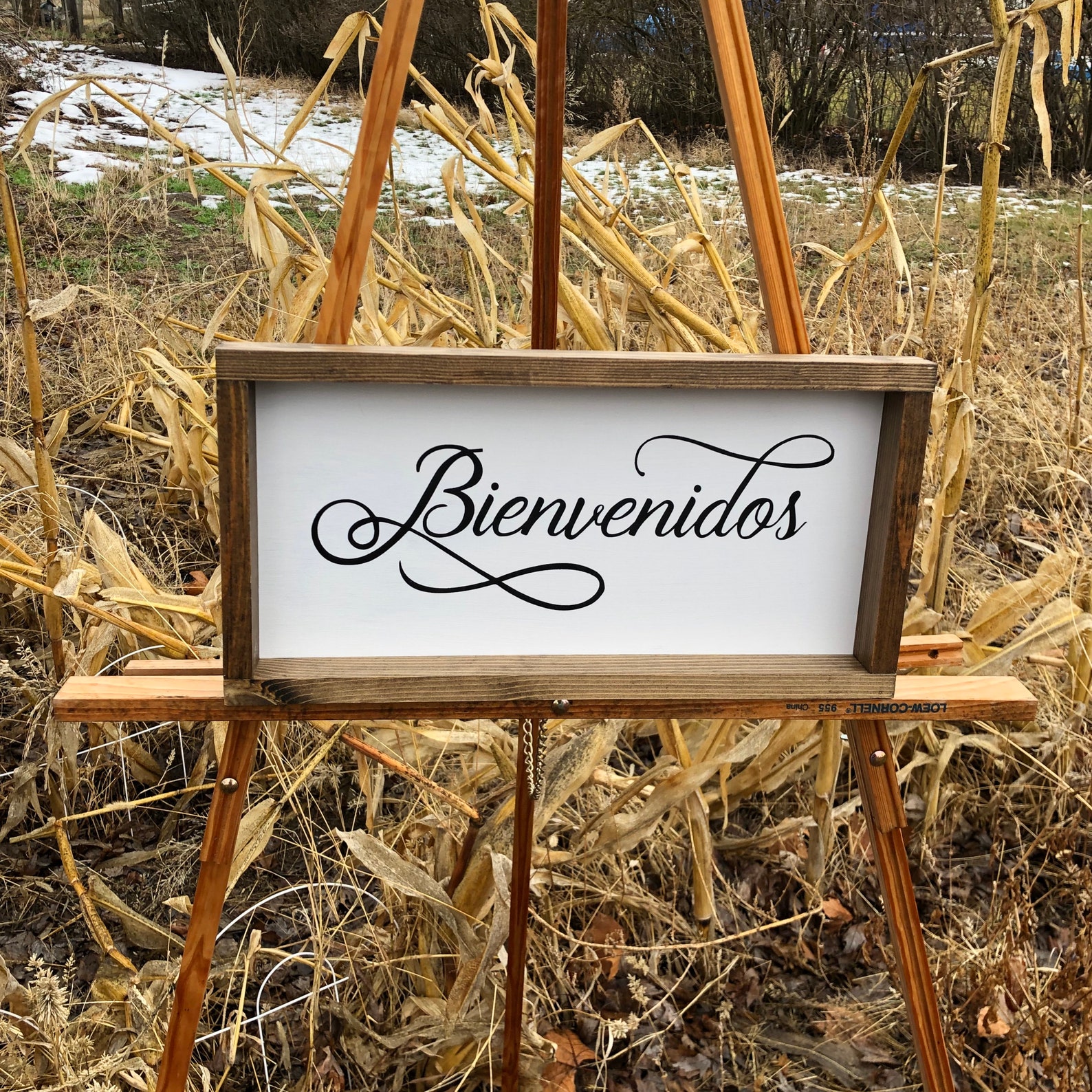 Bienvenidos Spanish Welcome Wood Sign rustic Farmhouse - Etsy