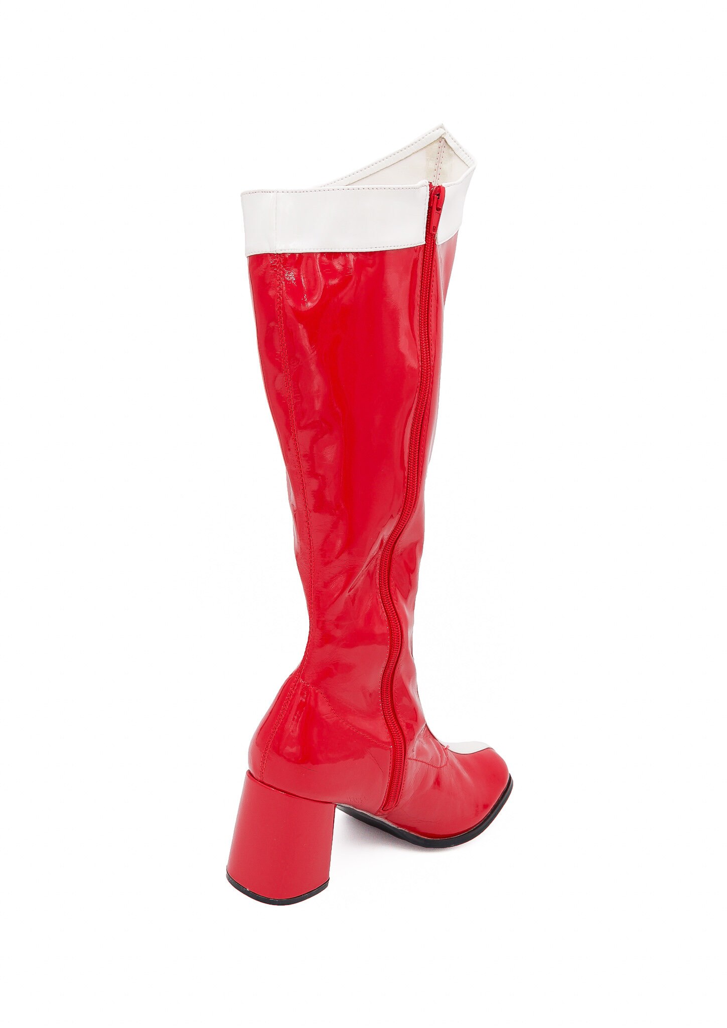 Red Go Go Boots Size 5 Boots Disco Boots Costume Boots - Etsy Sweden