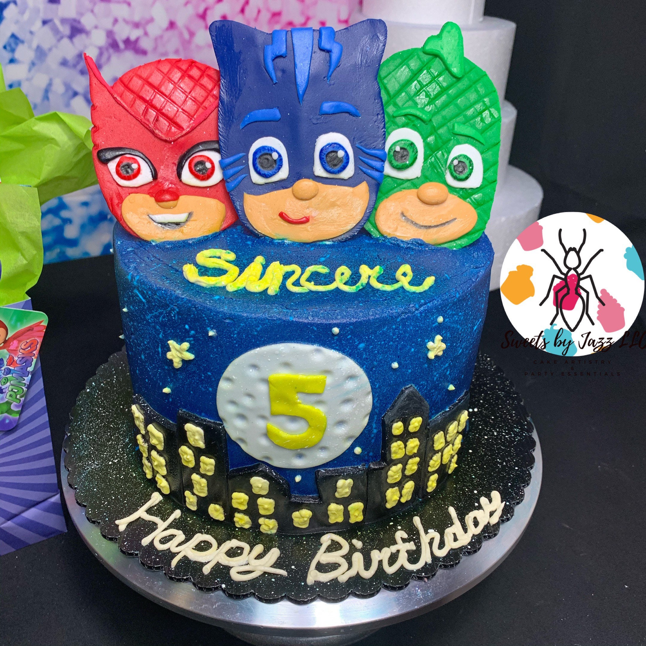 Paper, Party & Kids Baking & Cake Decoration PJ Masks Decoration PJ ...