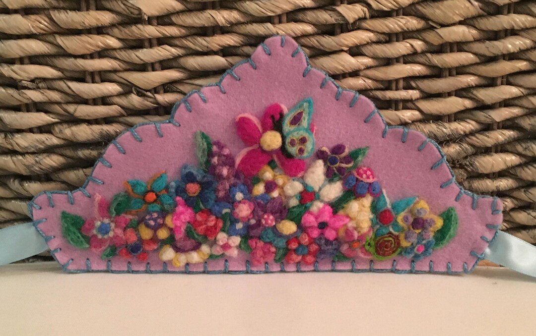 Waldorf Inspired Needle Felted Crown - Etsy