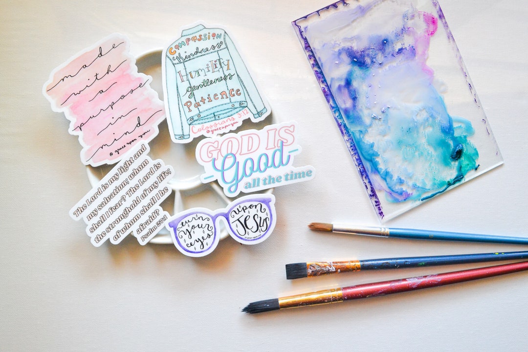 Christian Sticker Pack | Christian Sticker Bundle | Stickers for Laptop ...