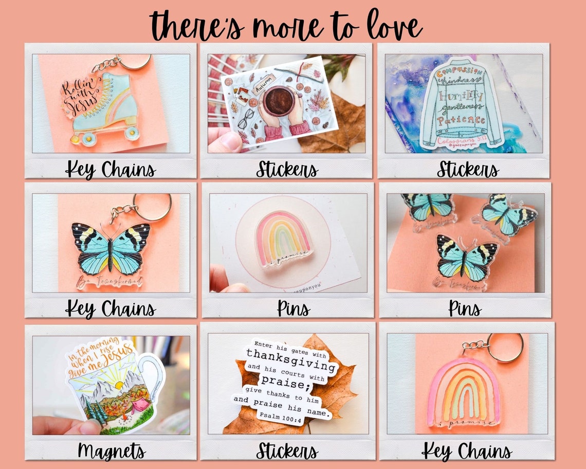 Bible Verse Waterproof Christian Sticker Laptop Sticker - Etsy