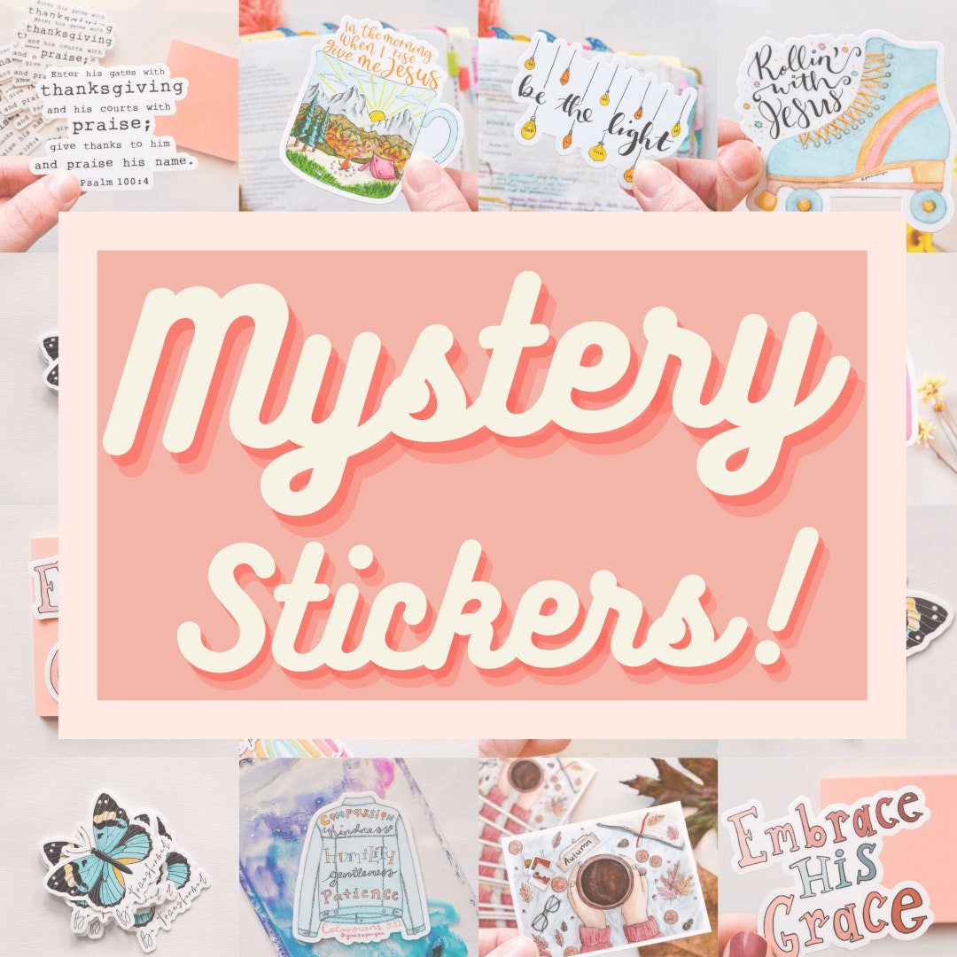 Mystery Sticker Pack | Surprise Sticker Pack | Stickers for Laptop ...