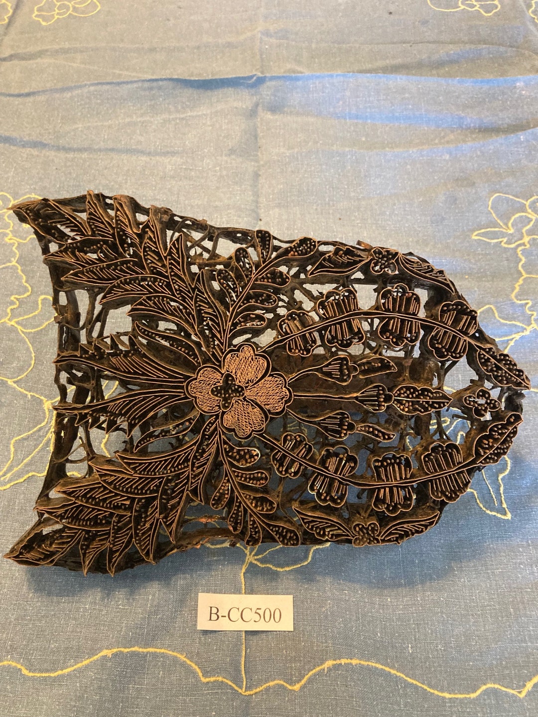 Antique Vintage Batik Tjap Copper Stamp Indonesia - Etsy