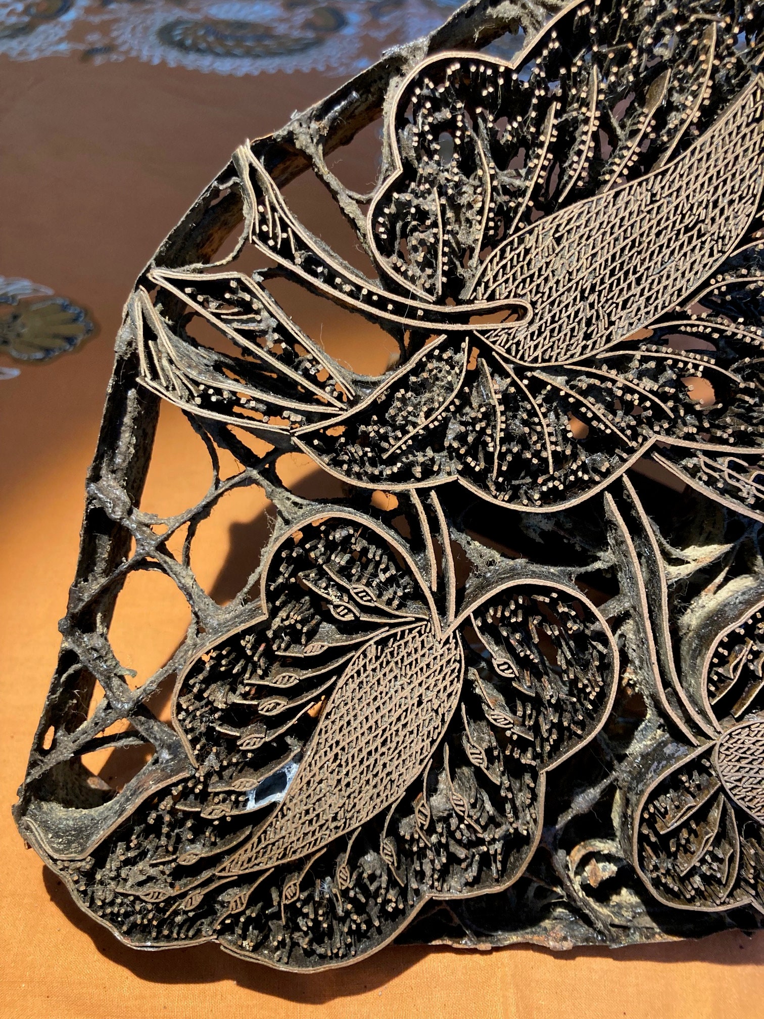 Antique Vintage Batik Tjap Copper Stamp Indonesia - Etsy