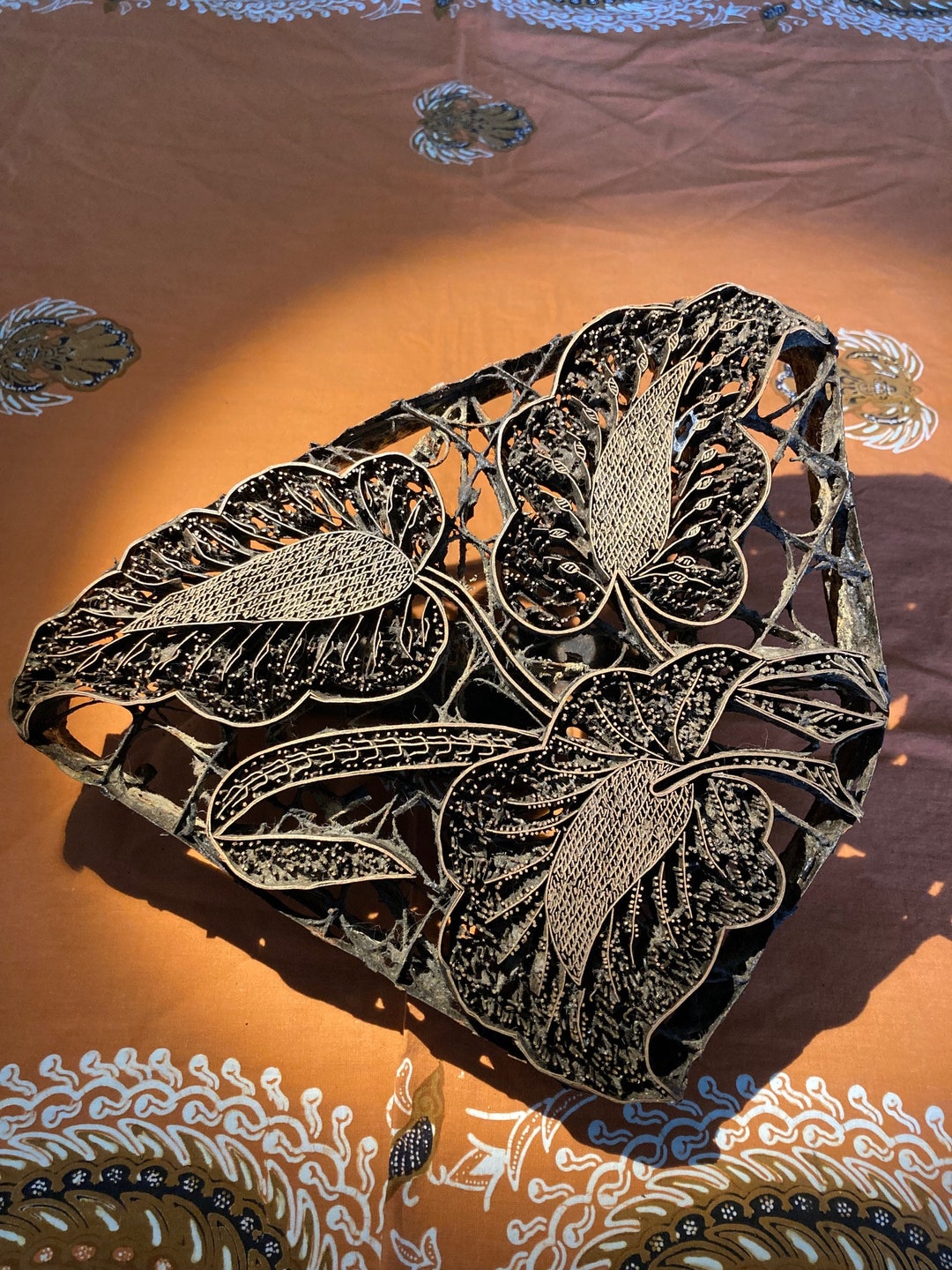 Antique Vintage Batik Tjap Copper Stamp Indonesia - Etsy