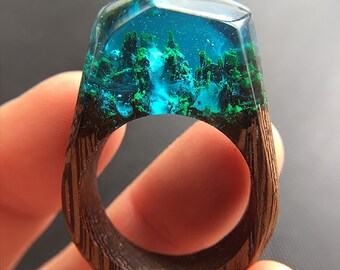 Waterfall ring | Etsy