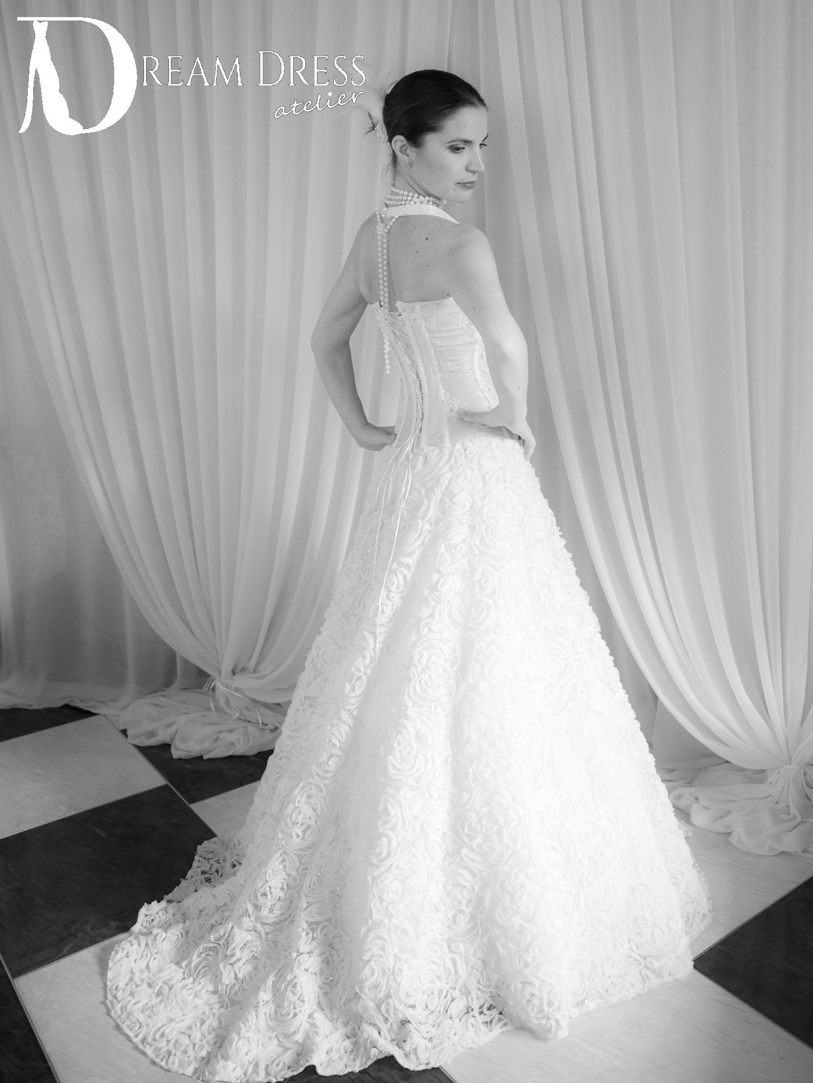 Ball Gown Wedding Dress With Transparent Corset - Etsy