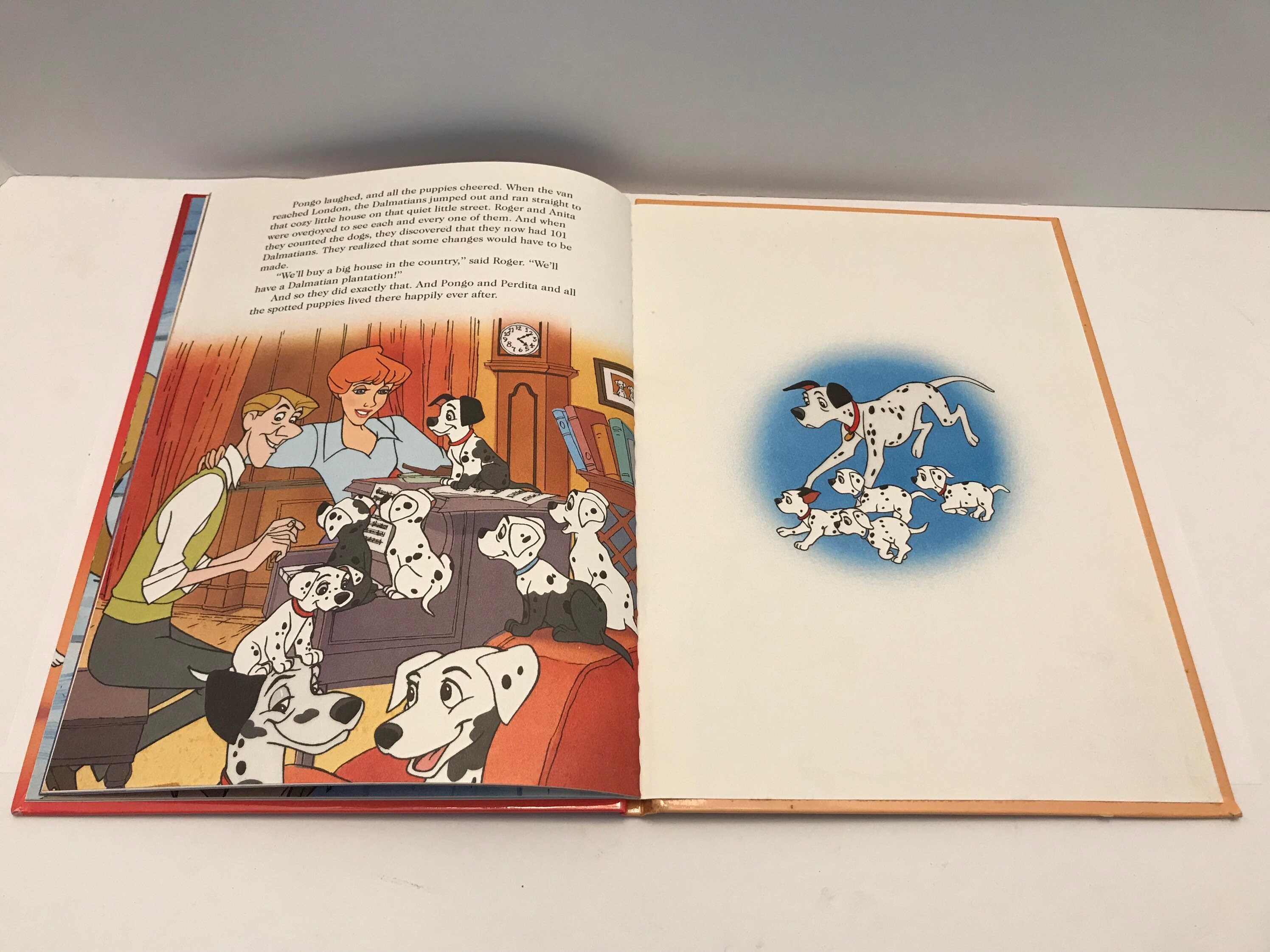 Vintage 1991 Walt Disney 101 Dalmatians Golden Book Hardcover Childrens ...