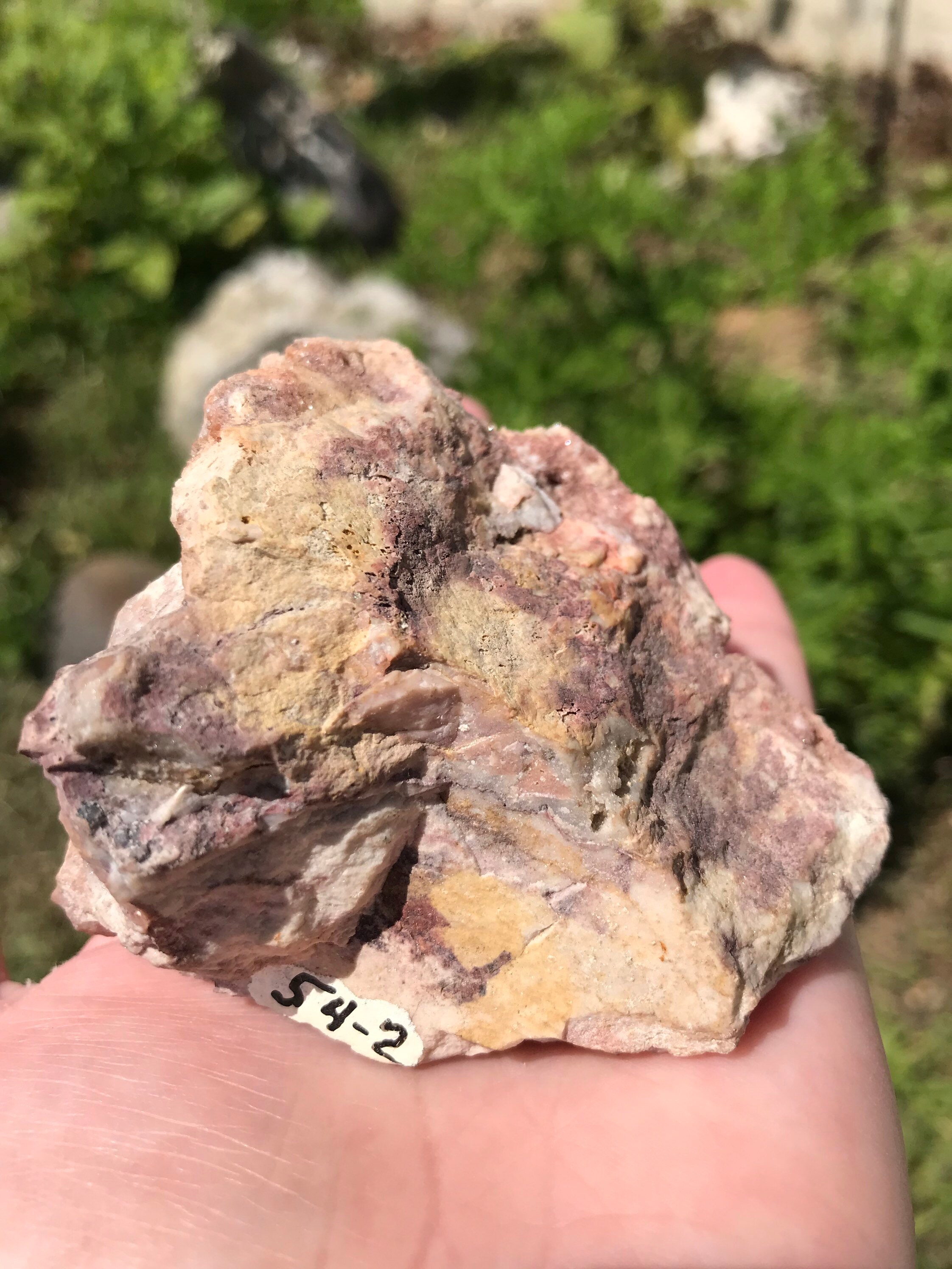 Alunite Trigonal Sulfate Crystal Cluster From Montoni Livorno Italy ...