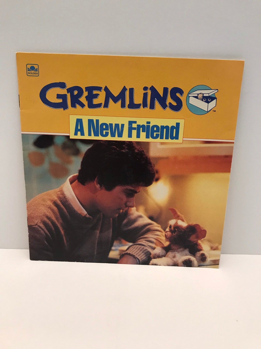 Vintage 1984 Gremlins A New Friend Paperback Children's Book Gizmo ...