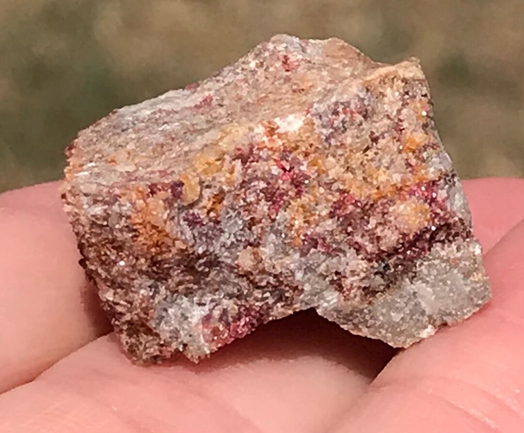 Cinnabar Crystal on Matrix Mineral Specimen From Nevada Old Stock ...