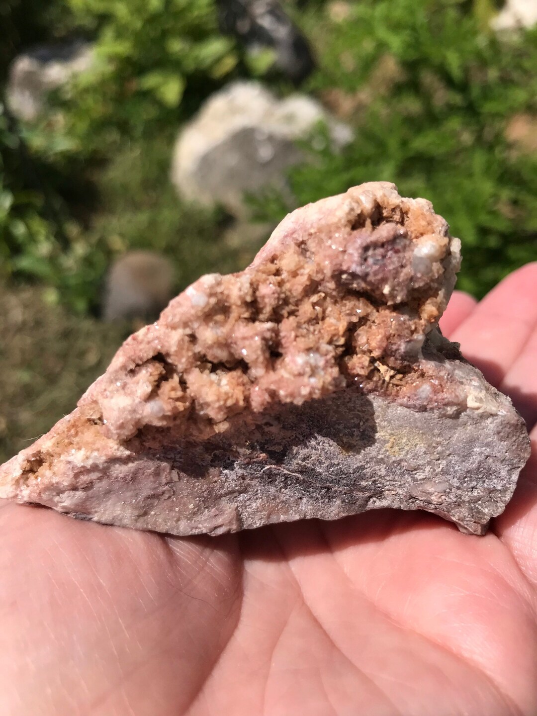 Alunite Trigonal Sulfate Crystal Cluster From Montoni Livorno Italy ...