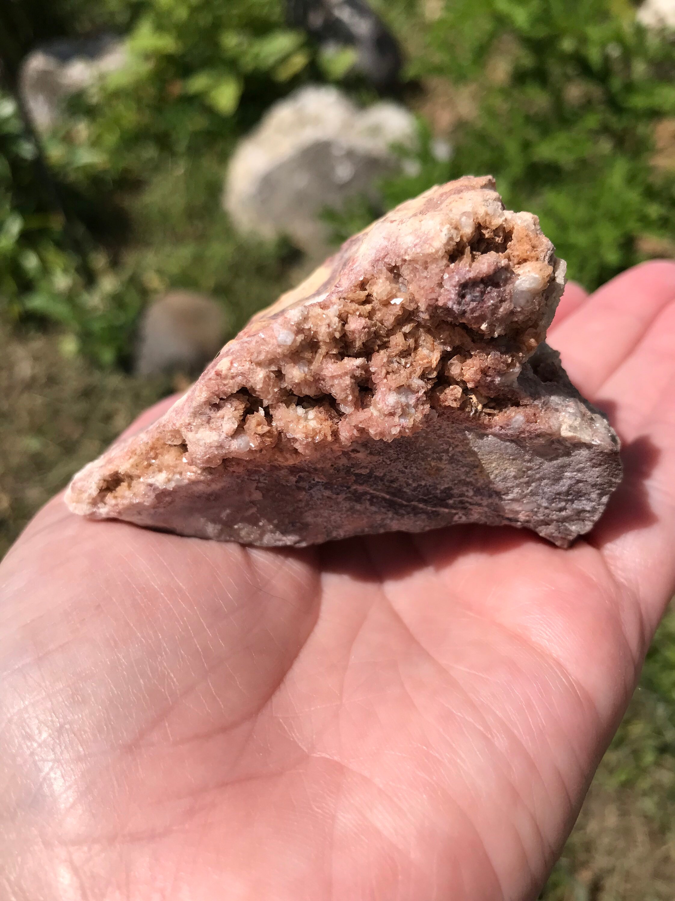 Alunite Trigonal Sulfate Crystal Cluster From Montoni Livorno Italy ...